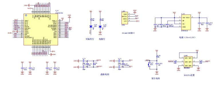 STM32原理图 - 单片机俱乐部