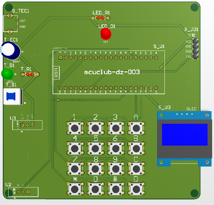 医院住院部无线呼叫 - 单片机俱乐部
